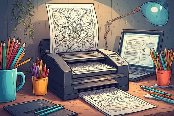 The Best Printer Settings for Perfect Coloring Pages