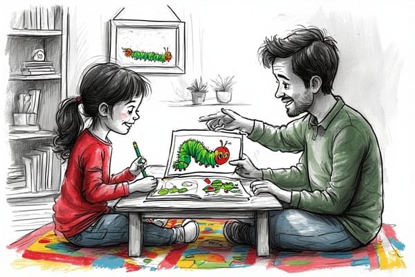 Pairing Coloring Pages with Storytime: Boosting Literacy Skills