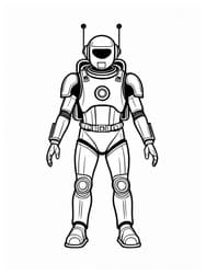 Robot Coloring Pages for Kids and Adults: Free PDF Futuristic Art to Print