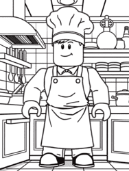Roblox Coloring Pages for Kids and Adults: Free PDF Printable Fun for ...