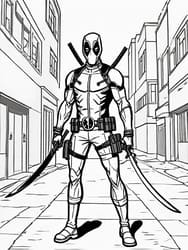Superhero Coloring Pages for Kids and Adults: Free PDF Printable Sheets
