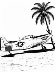 Airplane Coloring Pages for Kids and Adults: Free PDF Printables