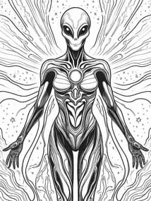 Space Coloring Pages for Kids and Adults: Free PDF Printables