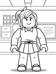 Roblox Coloring Pages for Kids and Adults: Free PDF Printable Fun for ...