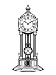 Steampunk Coloring Pages for Kids and Adults - Free PDF Printables