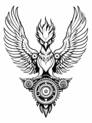 Steampunk Coloring Pages for Kids and Adults - Free PDF Printables
