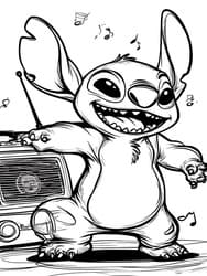 Lilo & Stitch Coloring Pages for Kids and Adults - Free PDF printables